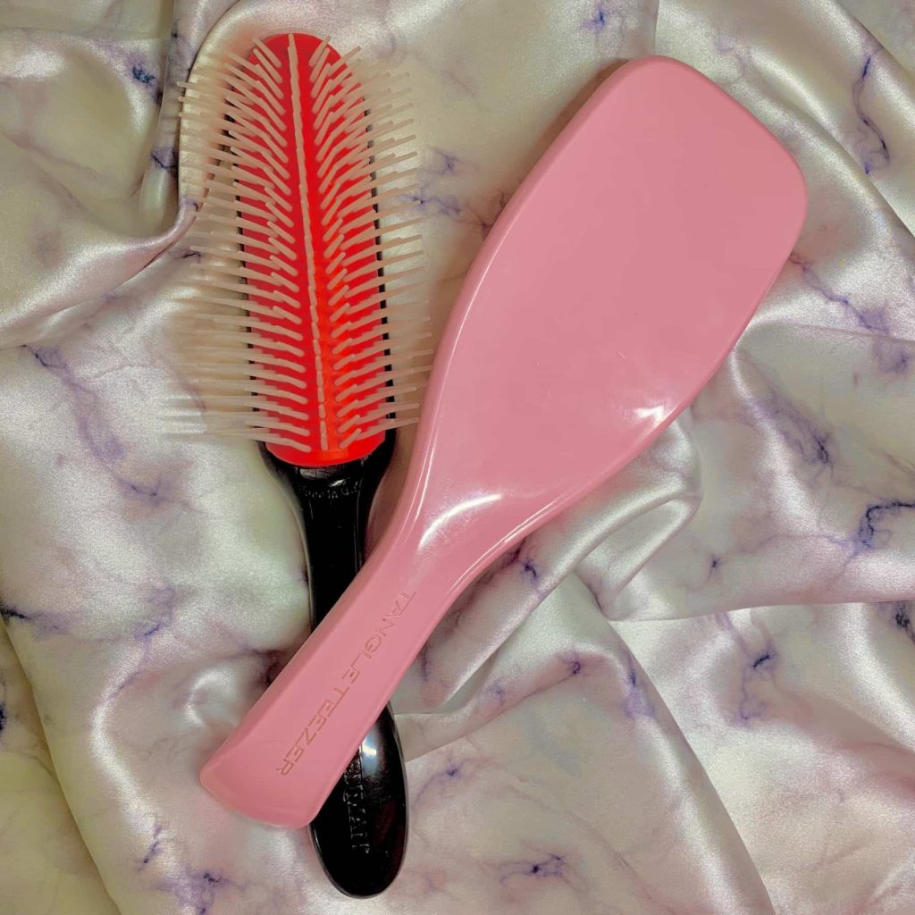 Denman Brush Versus Tangle Teaser - Curly Life