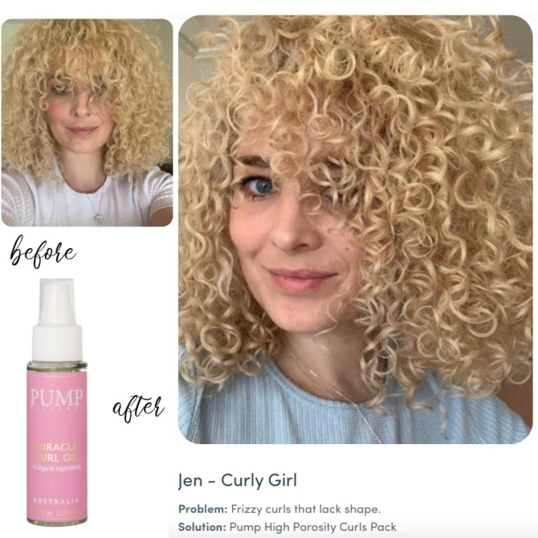 Pump Hair Care - Curly Life - Pump Australia - Curly Hair