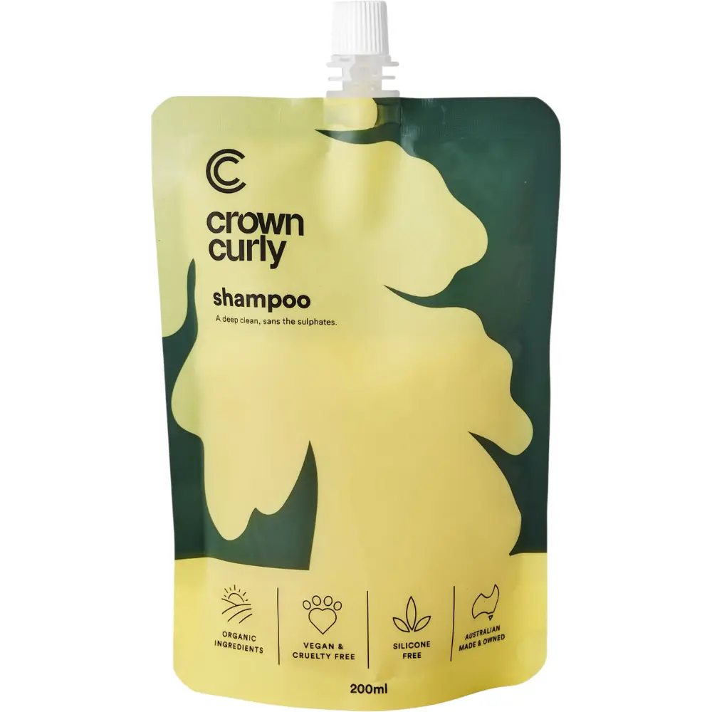 Crown Curly Shampoo - Curly Hair Products Australia - Store